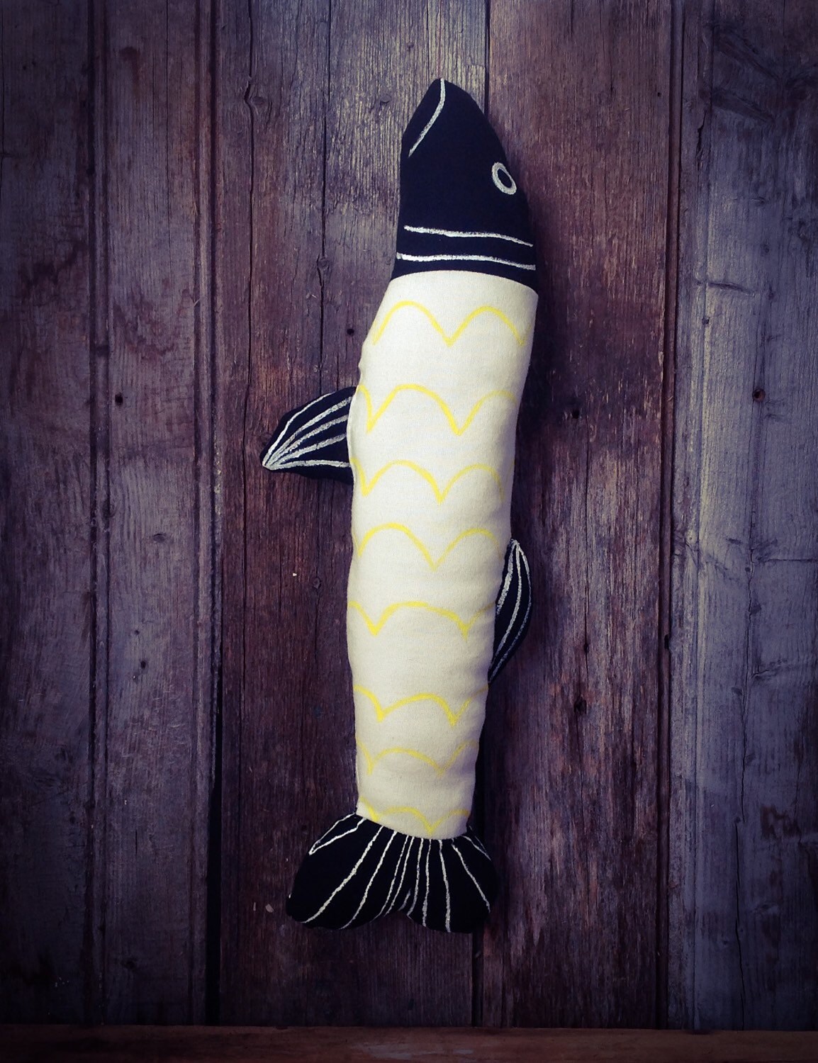 Fish Rag Doll Ouananiche From Lac Saint-jean / Soft Fabric - Etsy