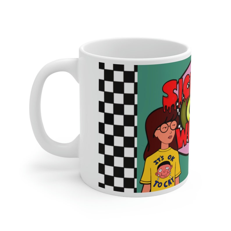 Daria Sick Sad World Its Okay to Cry Mug 90s Nostalgia - Etsy