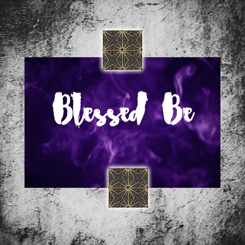 Coffee Mug, Halloween, Mug, Witchy Mug, Blessed Be, Gift for Her, Black ...