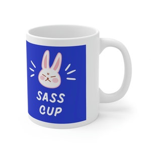Mug, Sarcastic Bunny, Funny Novelty Gift, T Cute Kawaii Bunny Rabbit ...