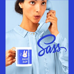 Mug, Sarcastic Bunny, Funny Novelty Gift, T Cute Kawaii Bunny Rabbit ...