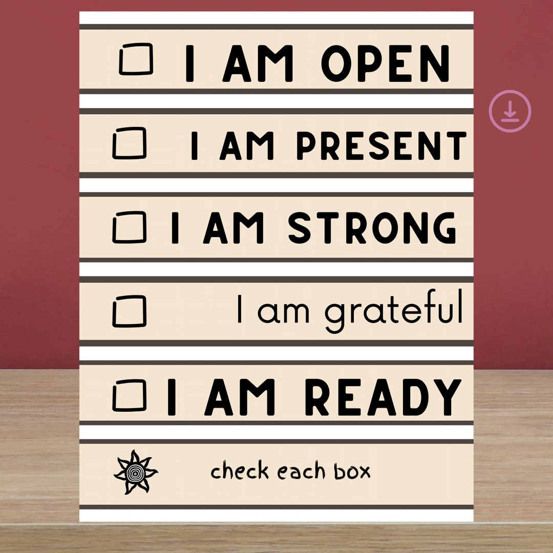 Printable Mindfulness Journal Pages, Mental Health Worksheet ...