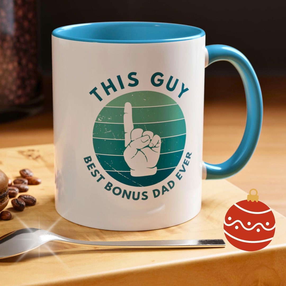 Bonus Dad Mug, Step Dad Gift, Funny Novelty Gift, Gift for Step Dad ...