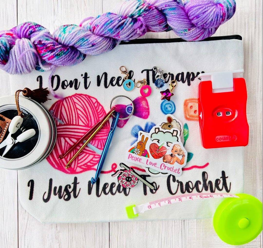 Crochet Notion Bag - Etsy