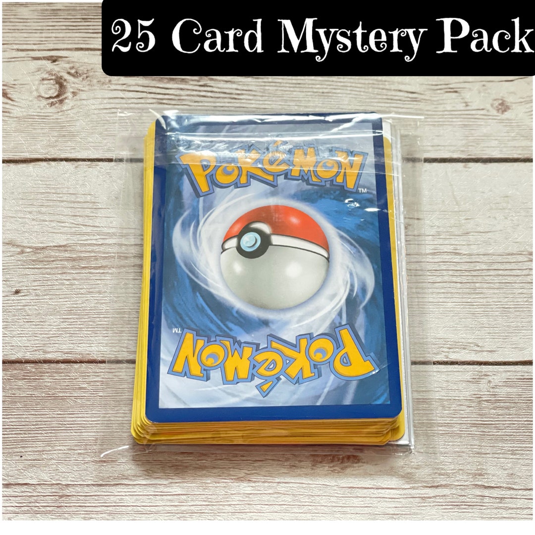 Pokémon Mystery Pack Repacks - Etsy