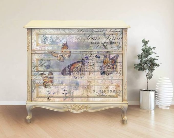 Monarch Grace Butterflies Redesign With Prima Decor Transfer Furniture ...