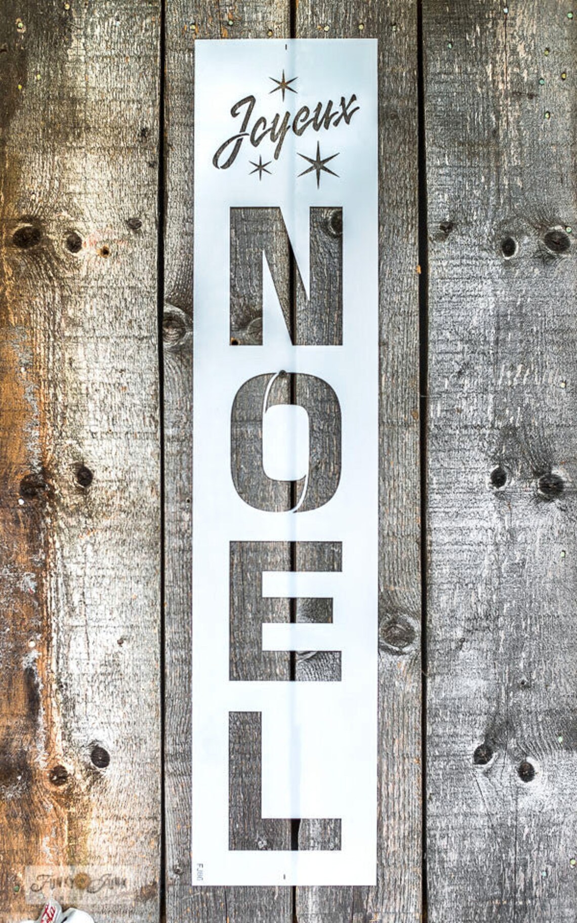 Joyeux Noel by Funky Junks Old Sign Stencils W Registration - Etsy