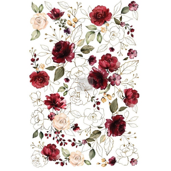 Midnight Garden Transfer - Etsy