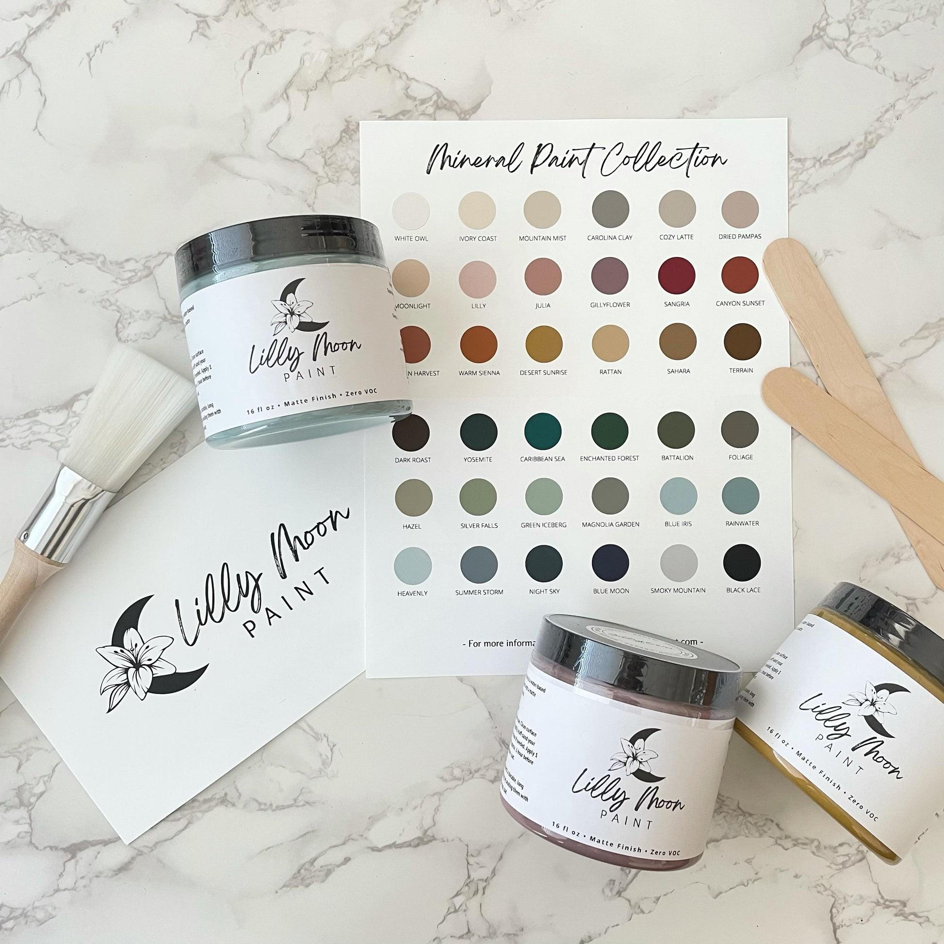 Canyon Sunset OPULENT Lilly Moon Paint 16 Oz All in One Acrylic Matte ...