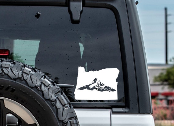 Mt Hood Decal Car Decals Custom Decal Personalized Decal | Etsy