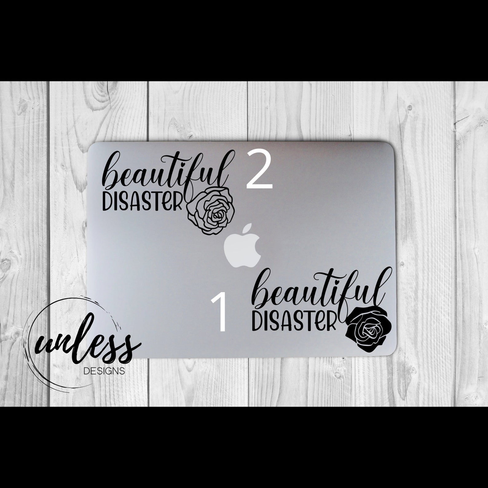 Beautiful Disaster Decal, car decal, original decal, custom decal ...