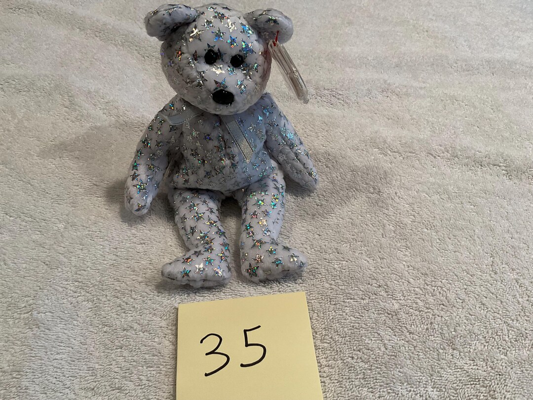 Vintage Retired "the Beginning" Ty Beanie Baby ~ Date of Birth: January ...