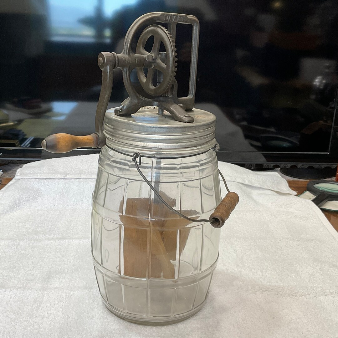 1920's No 34B Dazey Butter Churn With 4 Quart Glass Pickle - Etsy