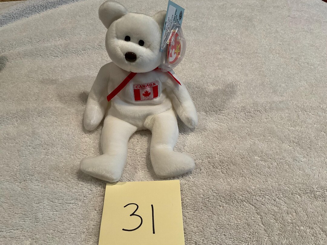 Vintage Retired "maple" Ty Beanie Baby ~ Date of Birth: July 1, 1996 ...