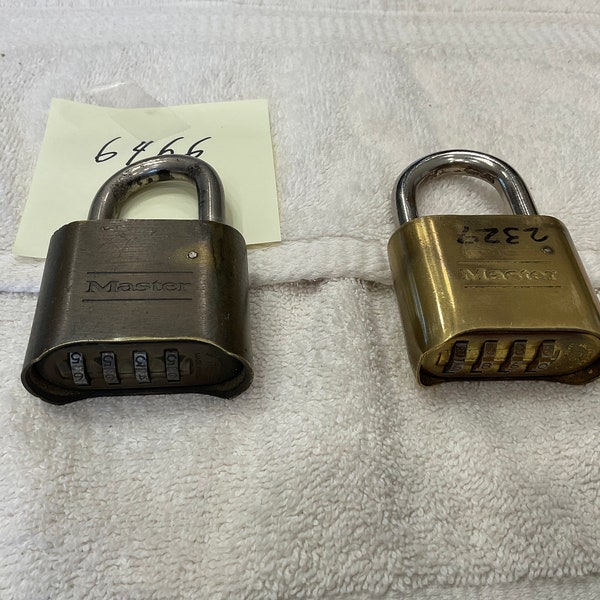 Vintage Master Lock - Etsy