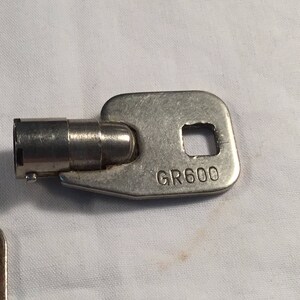 LOT of 4 1960's - 70's Era Greenwald GR600 Vending Machine Tubular ...