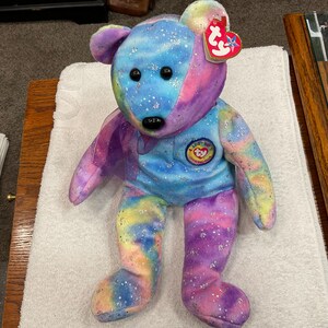 Vintage Large 14" Ty "clubby Vi" Beanie Buddies Collection ~ Beanie ...