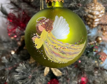 Hand Painted Christmas Ornaments - Etsy