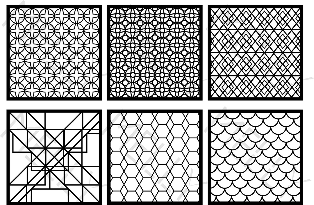 Pattern Stencil SVG Download! - Etsy