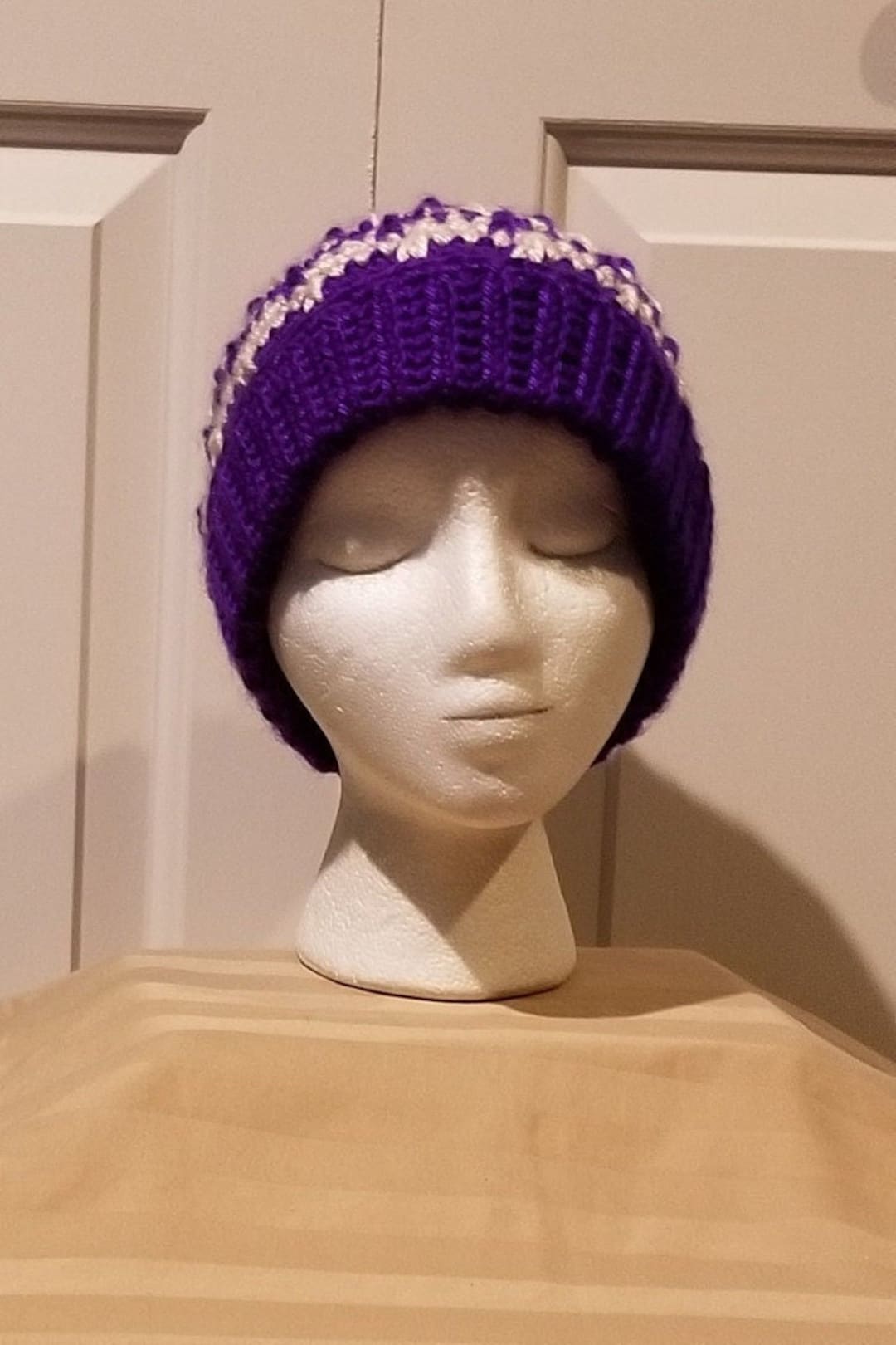 Slouchy Brim Stocking Hat - Etsy