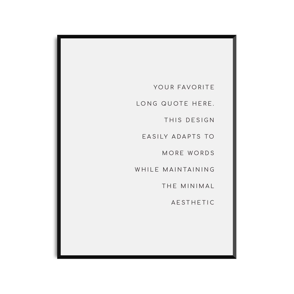 Custom Quote Print PHYSICAL art print handmade | Etsy