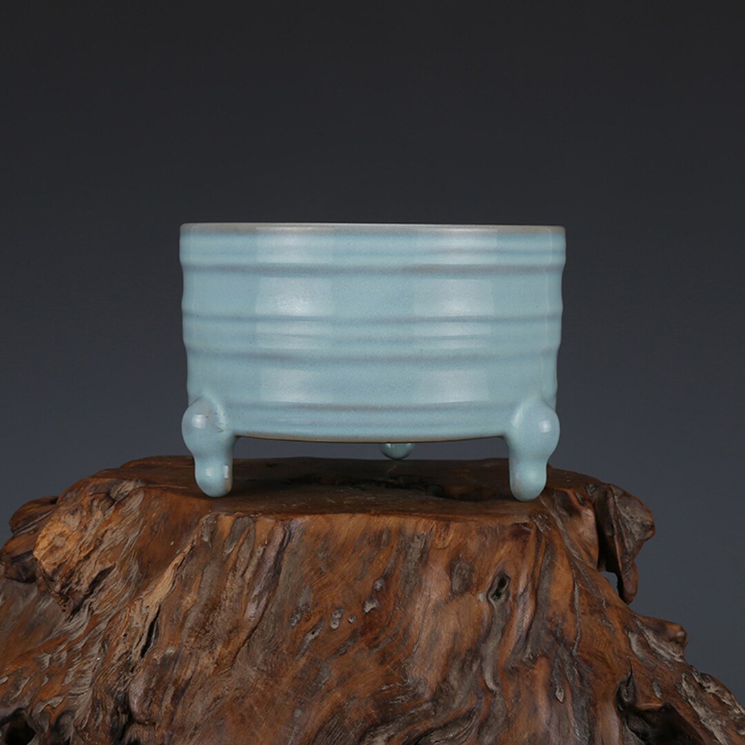 Nice Old Chinese Antique Song Dynasty 宋代 Ruyao Porcelain Pure Manual ...