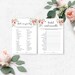 Floral Bridal Shower Games Bundle Pack Editable Instant | Etsy