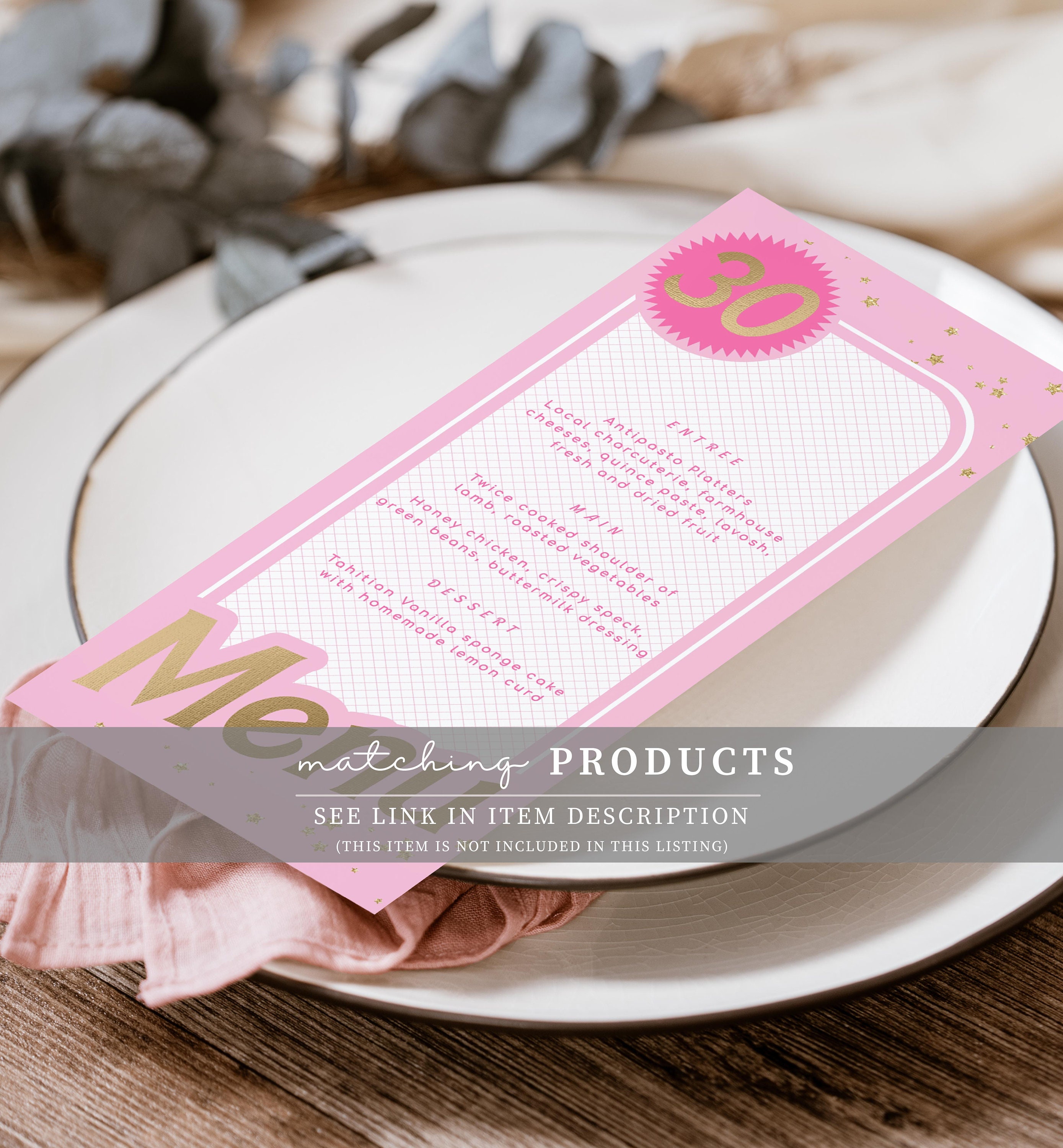 Editable Cocktail Menu Sign Drinks Menu Birthday Party - Etsy Australia