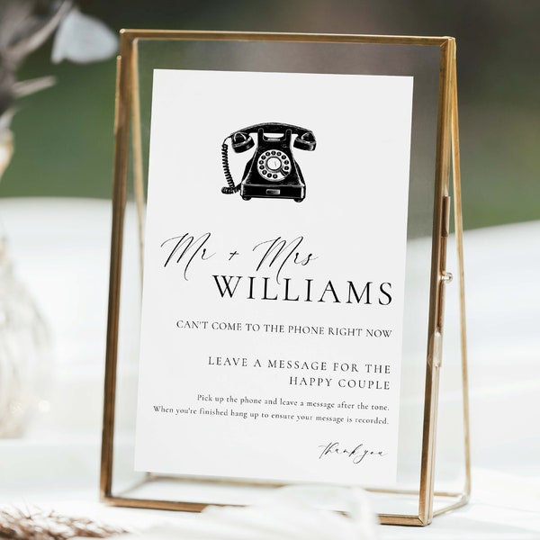 Audio Guestbook Phone Wedding - Etsy UK