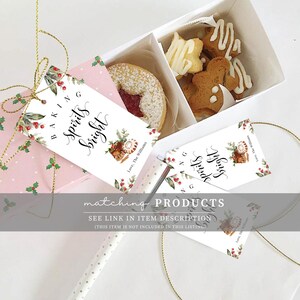 Printable Merry Christmas Gift Tag, Xmas Christmas Gift Tag, Nutcracker ...