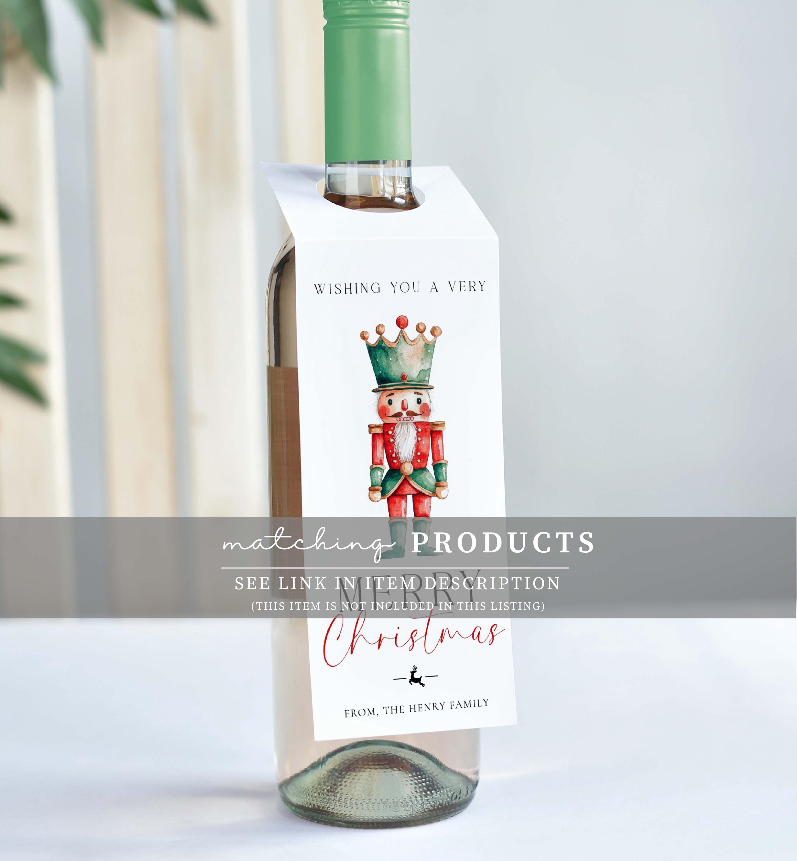 Nutcracker Christmas Menu Card, Printable Christmas Dinner Menu ...