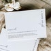 Wedding Wishing Well Card, Minimalist Modern Wedding Wishing Well ...