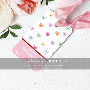 Printable Valentine's Day Chip Bag Wrappers, Conversation Hearts Candy ...