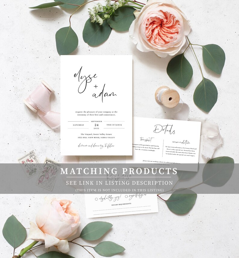 Printable Honeymoon Wish Card Minimalist Wedding Honeymoon - Etsy