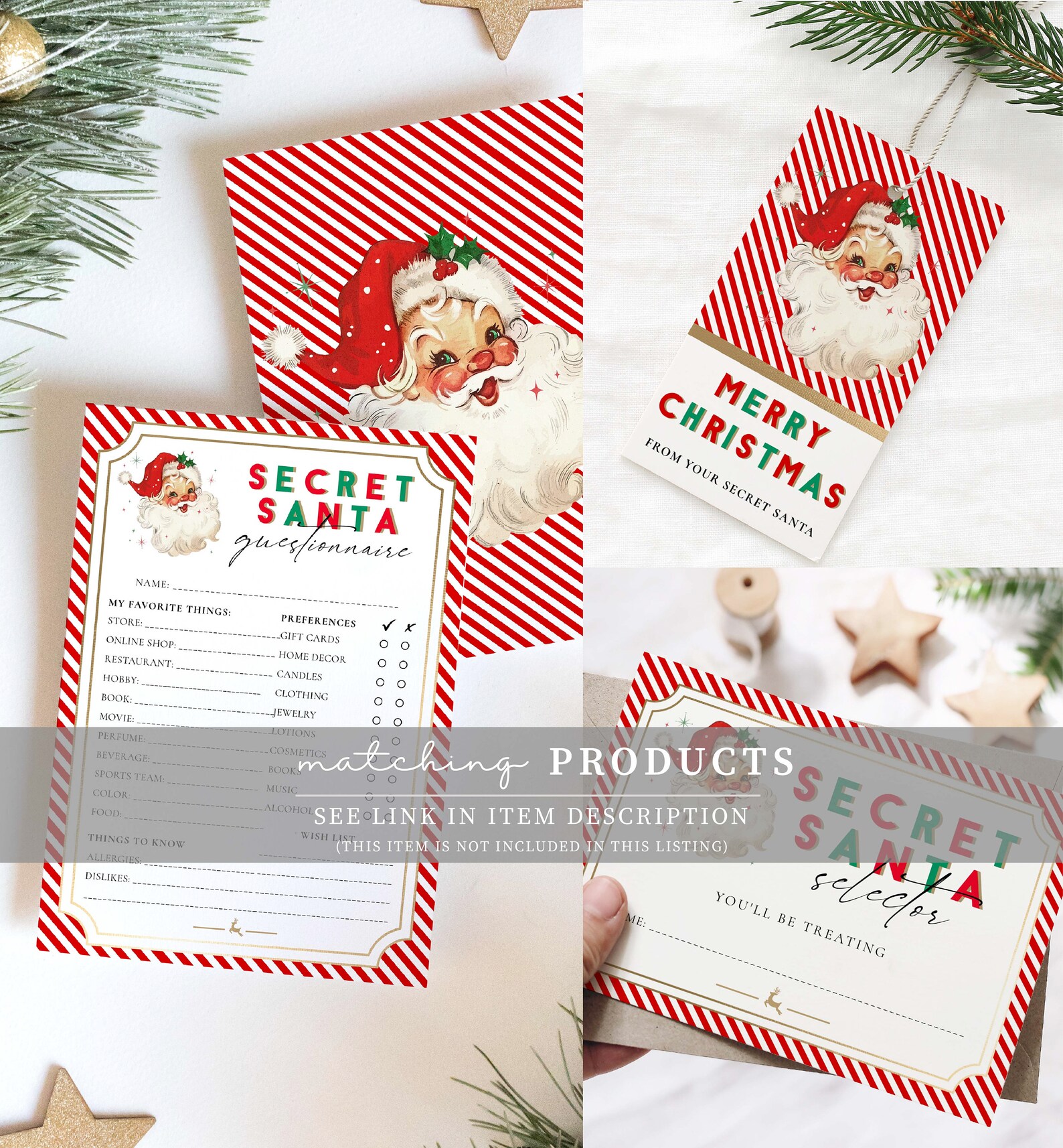 Santa Bank Christmas Cheque, Fake Bank Cheque Gift Voucher, Custom ...