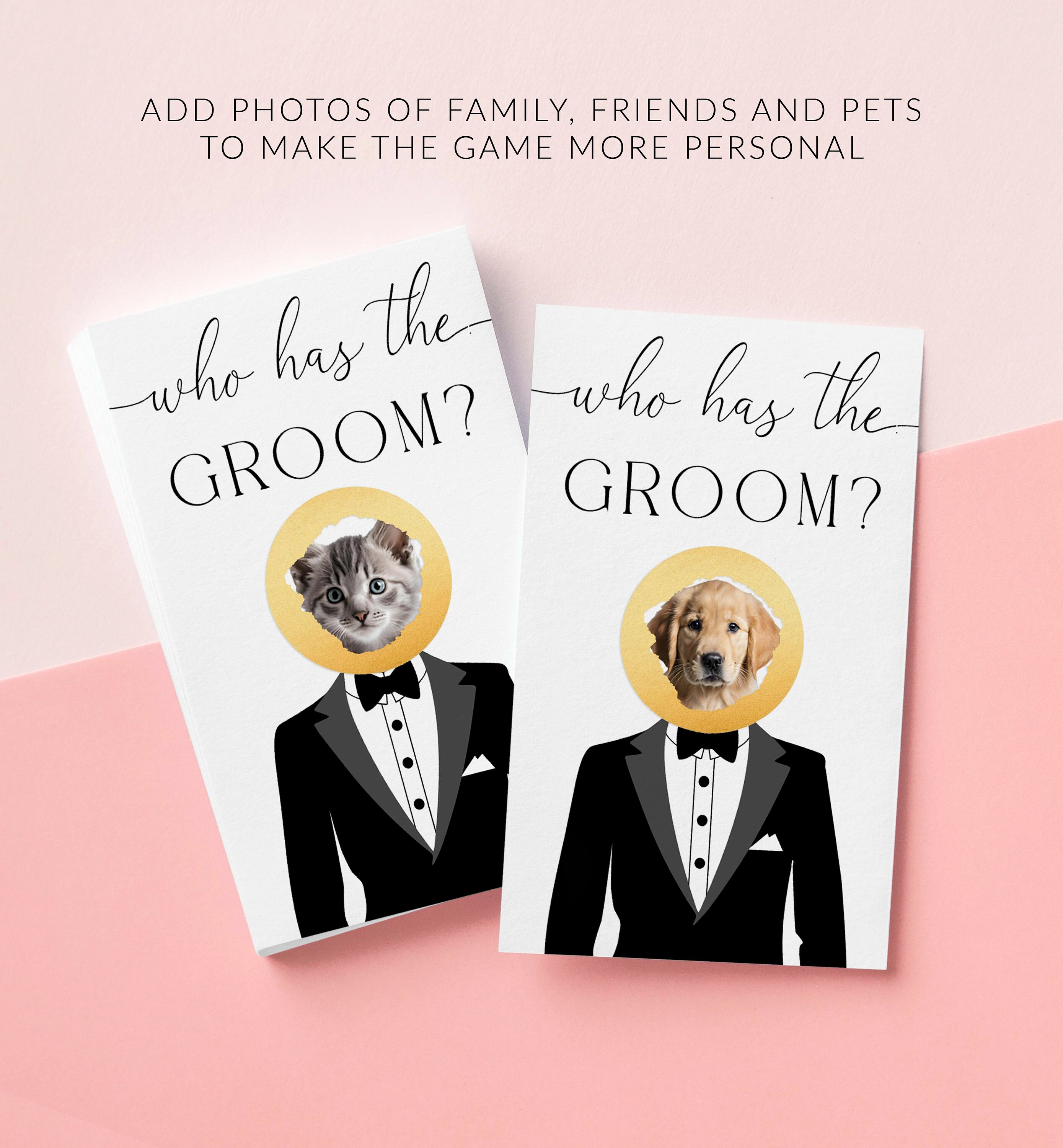 Editable Celebrity Who Has the Groom Bridal Shower Game, Printable ...