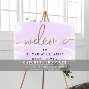 Lilac Surprise Birthday Party Invitation - Printable Editable Template ...