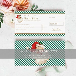 Christmas Gift Voucher Template, Fully Custom Printable Gift ...