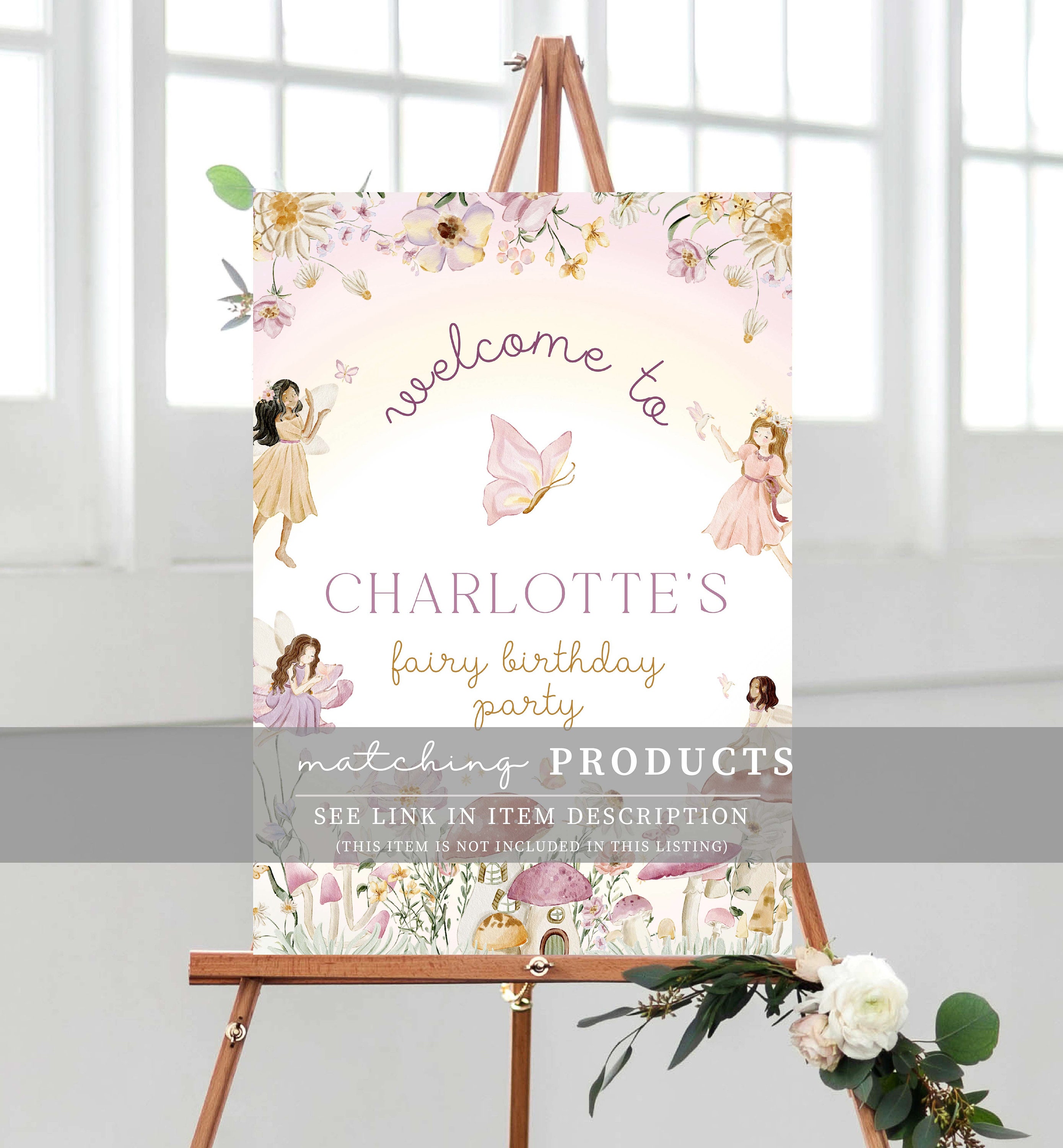 Printable Fairy First Birthday Chip Packet Wrap, Fairy Princess Favor ...