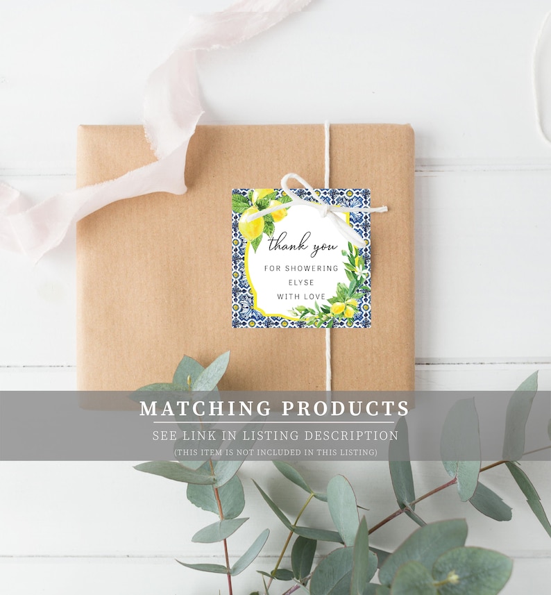 Guess How Many Lemon Drops Game Card and Sign Bundle Positano - Etsy