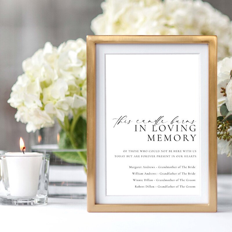 Tribute Table - Etsy