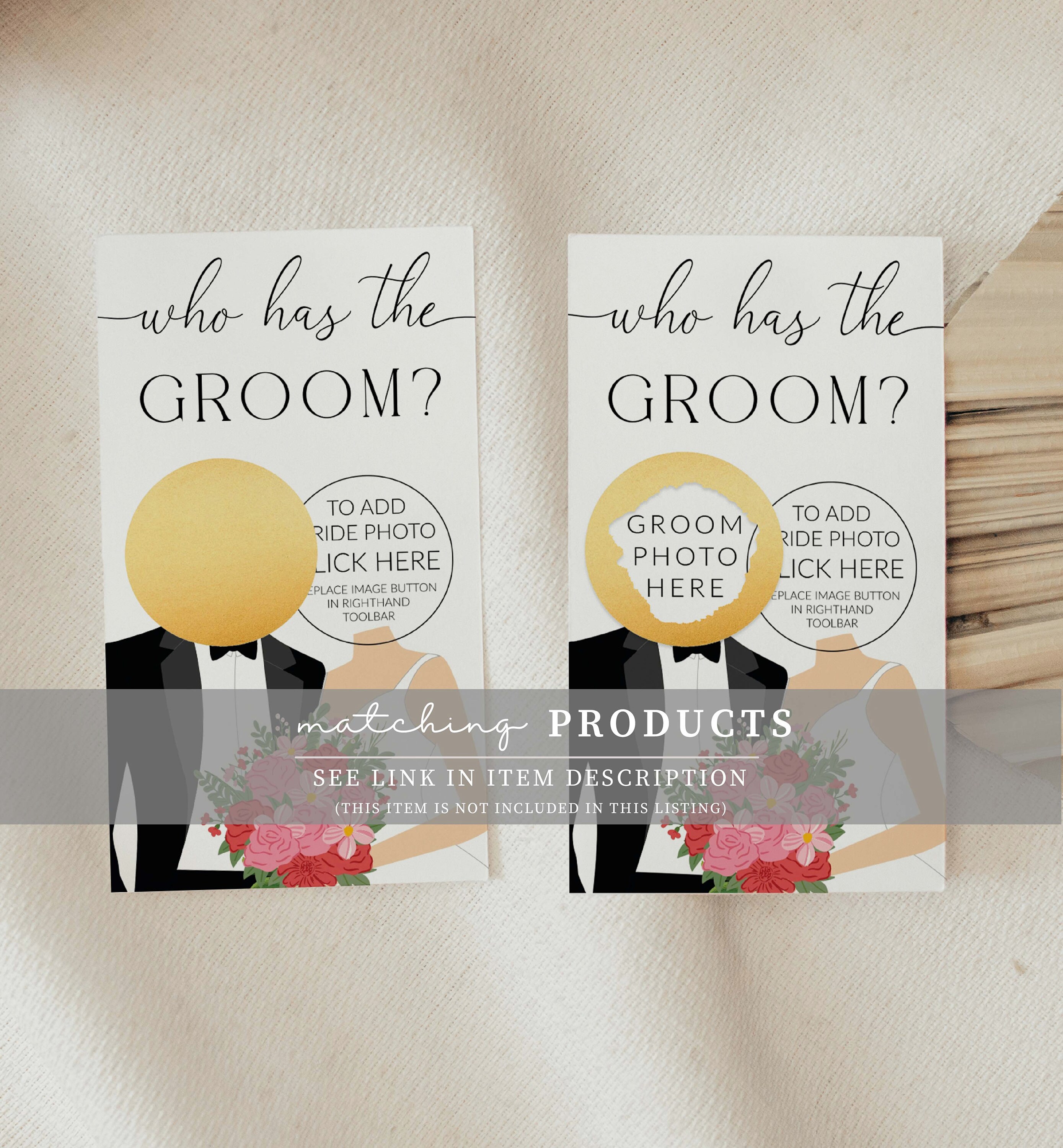 Editable Celebrity Who Has the Groom Bridal Shower Game, Printable ...