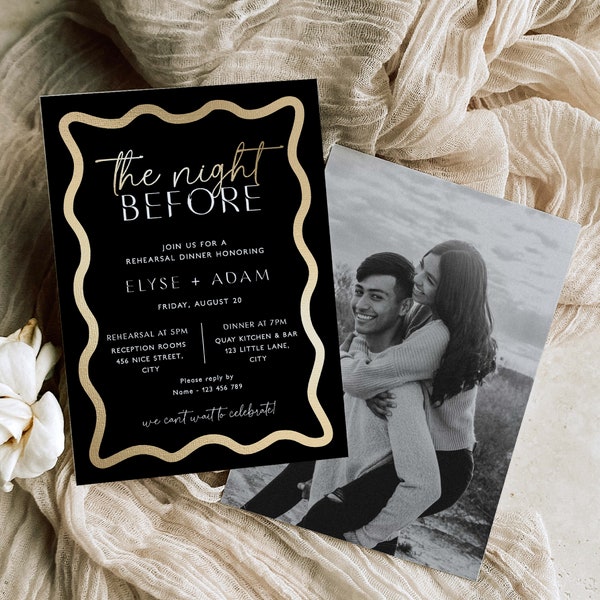 Post Wedding Dinner Invitation Etsy Post Wedding Dinner Invitation Etsy