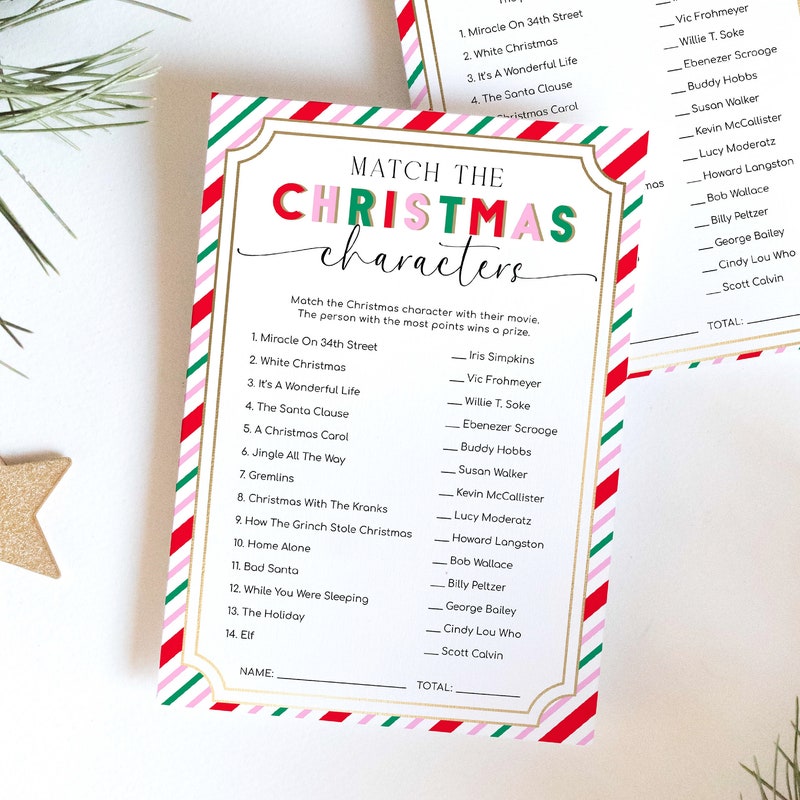 Christmas Movie Jeopardy - Etsy