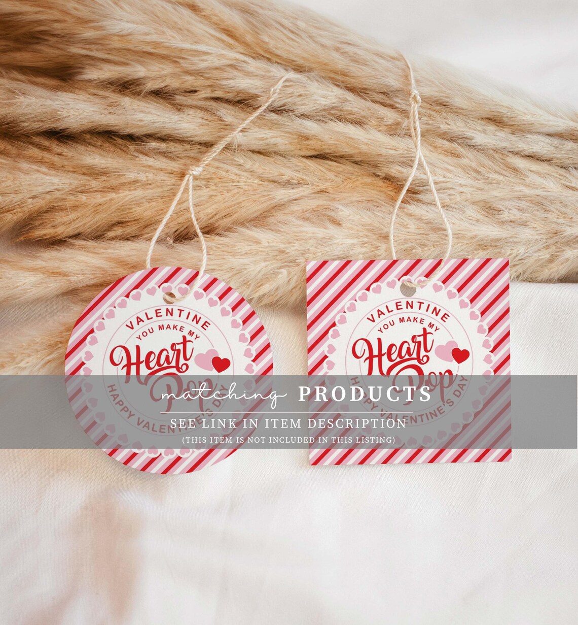 Butterfly Valentine Lollipop Tags Template, You Make My Heart Flutter ...