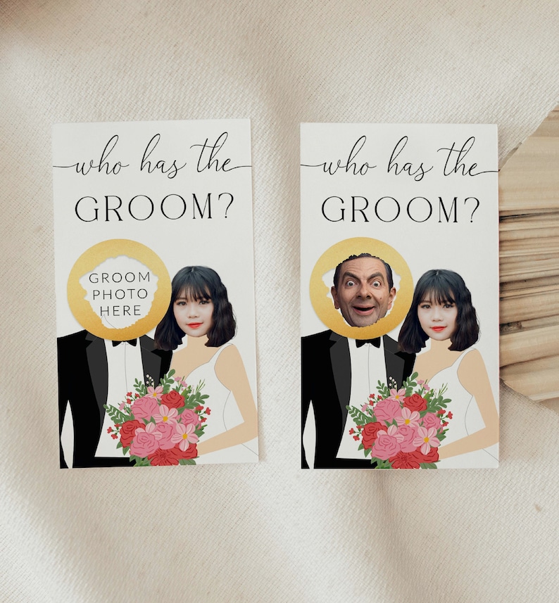Printable Bridal Shower Game, Celebrity Find Groom Scratch-off (digital ...
