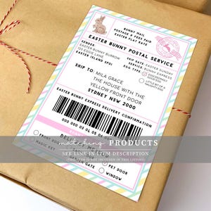Easter Cross Gift Tag Template, Printable Happy Easter Gift Tag ...