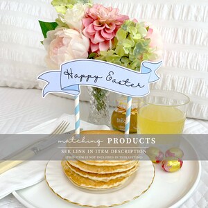 Printable Easter Treat Tag, Happy Easter Gift Tag Template, Easter Hunt ...
