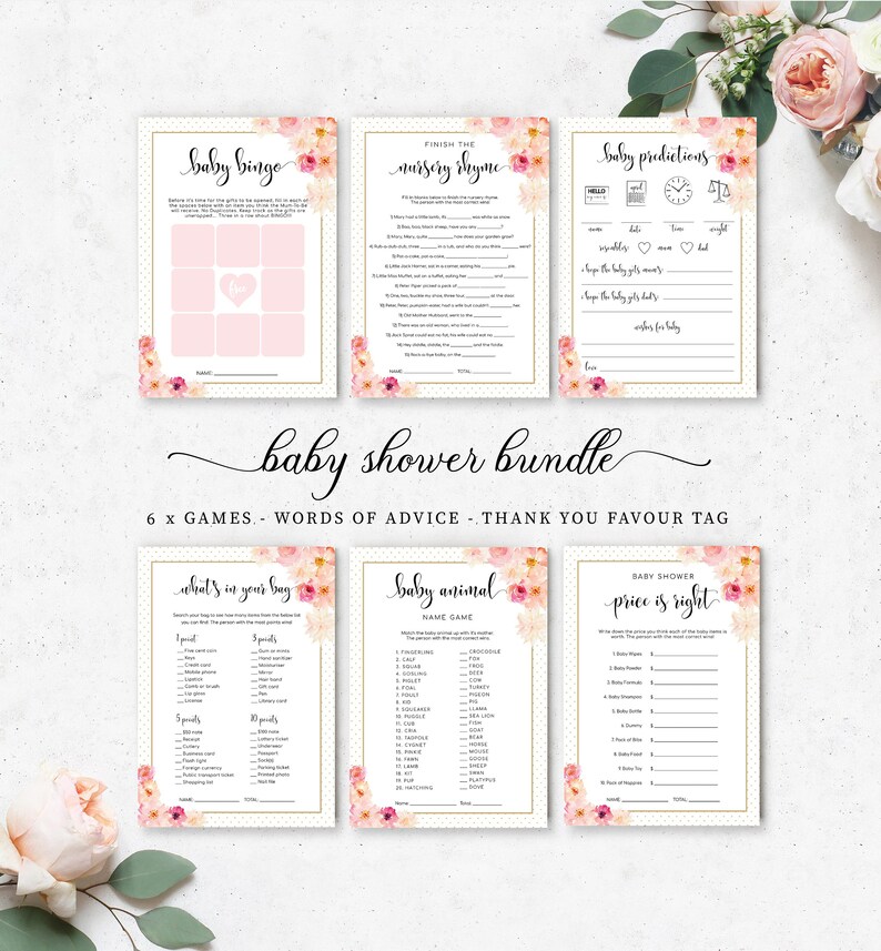 Editable Baby Trivia Quiz Game Printable Baby Shower Game - Etsy UK