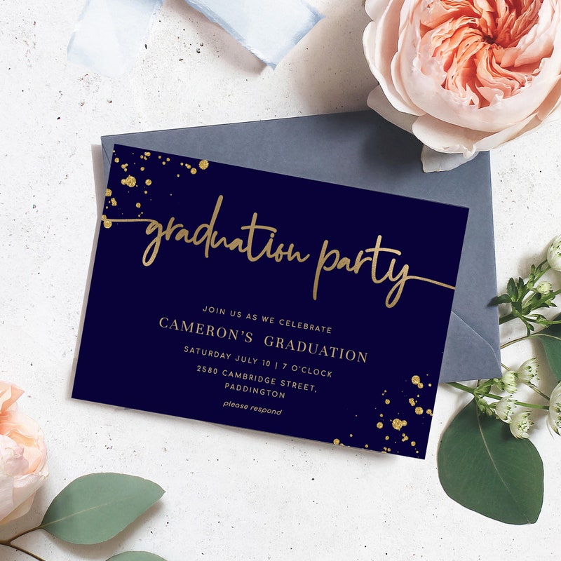 College Graduation Invitations - Etsy